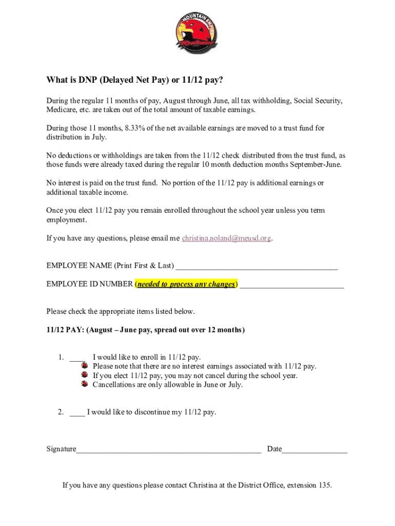 Fillable Online 11-12 pay new hire Fax Email Print - pdfFiller