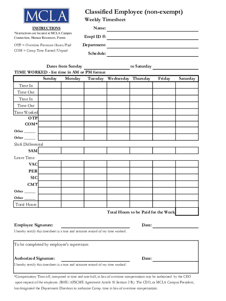 Fillable Online Faculty and Academic Staff Overtime and Time Tracking ...
