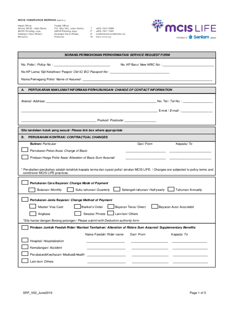 Fillable Online (PDF) CLAIM FORM BORANG TUNTUTAN - prudential.com.my ...