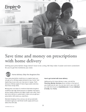 Fillable Online RX mail order form Fax Email Print - pdfFiller