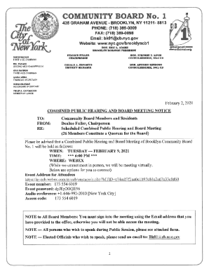 Fillable Online Elected Officials - Brooklyn Community Board 4 - NYC ...