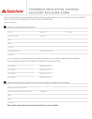 Fillable Online STATE FARM FUNDS IRA DEATH DISTRIBUTION REQUEST Fax ...