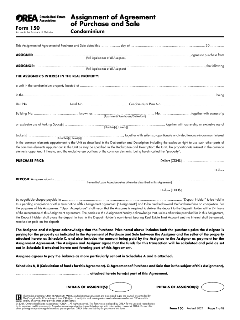 Fillable Online crm agentlocator Assignment and Assumption of Purchase ...