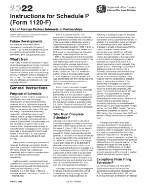 Fillable Online Form 1120-F: U.S. Income Tax Return of a Foreign ...