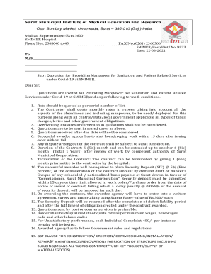 Fillable Online Quotation for Manpower Supply Fax Email Print - pdfFiller