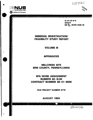 Fillable Online Model Remedial Investigation/Feasibility Study ...