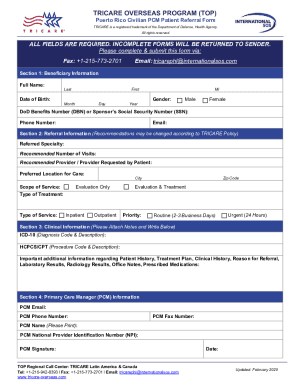 Fillable Online Puerto Rico Primary Care Manager Patient Referral ...