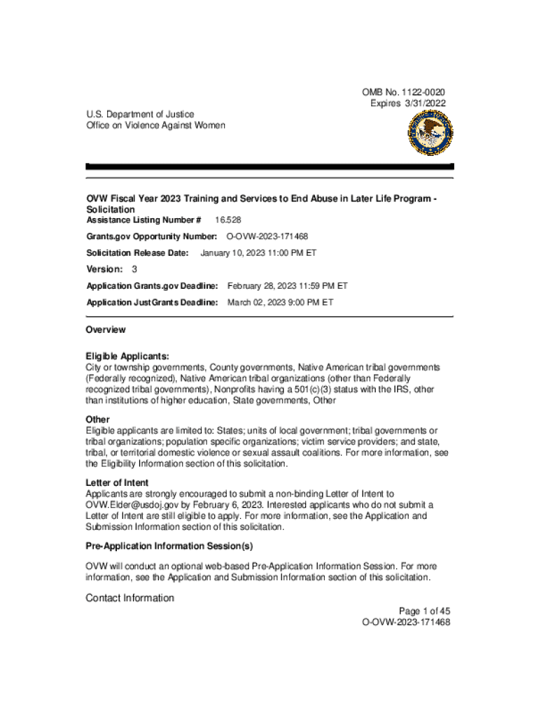 Fillable Online STOP Violence Against Women Act (VAWA) Fund Fax Email ...