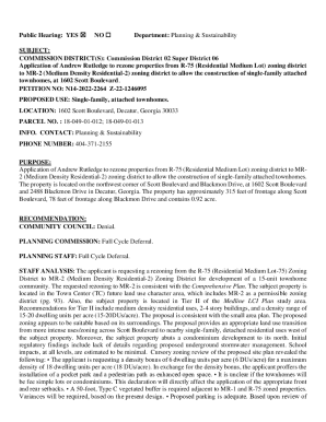 Fillable Online Public Hearing to consider Rezoning Petition No. Z-17 ...
