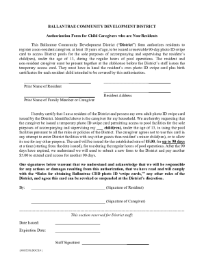 Fillable Online Ballantrae CDD: Welcome to Community Development ...