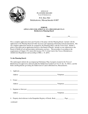 Fillable Online Application For Special Permit Fax Email Print - pdfFiller