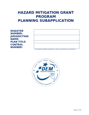 Summary of FEMA Hazard Mitigation Assistance Grant ... - dem nv Doc ...