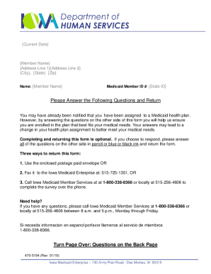 Fillable Online 470-5194, Medically Exempt (Frail) Survey and ...