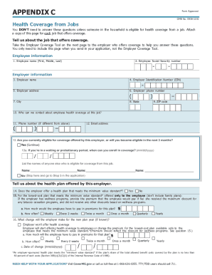 Fillable Online Employer Coverage Tool Form Draft.docx Fax Email Print ...