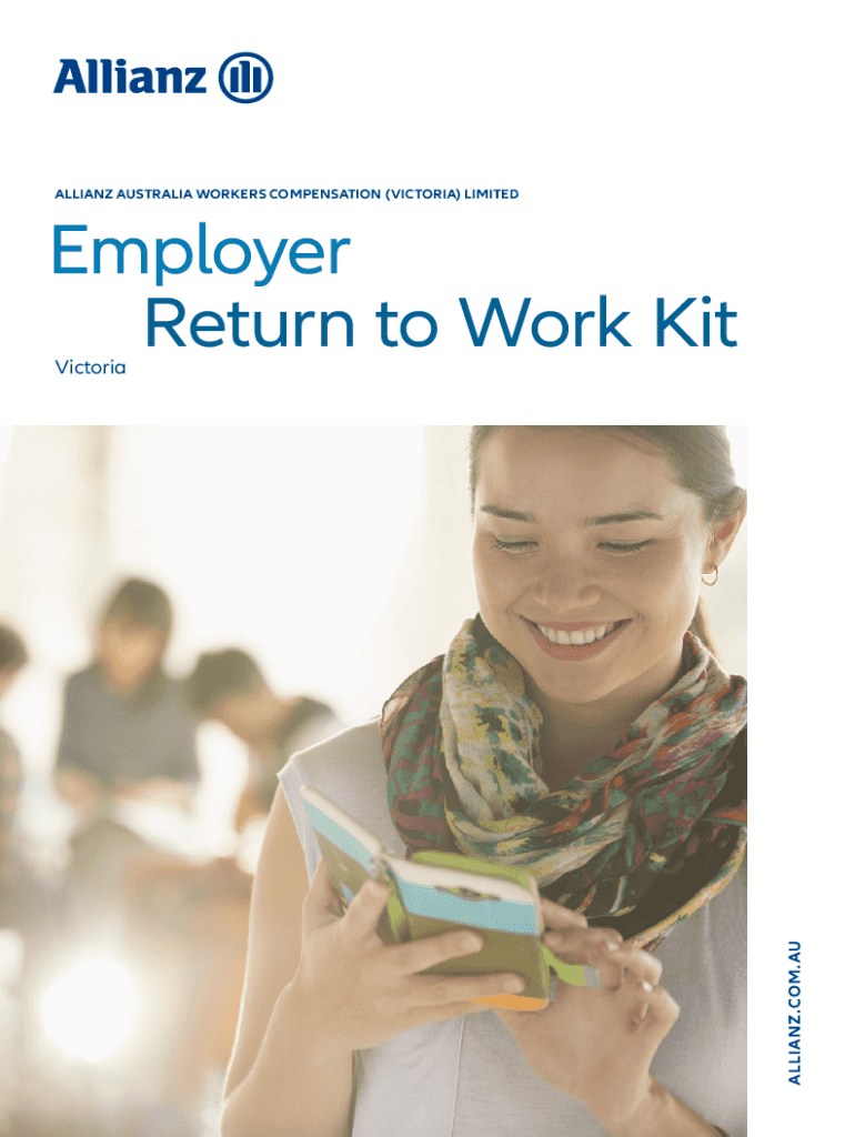 Fillable Online Employer Return To Work Kit Fax Email Print - pdfFiller