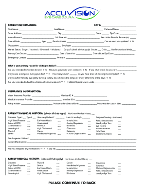 Fillable Online First Name: Last Name: Preferred Name: Fax Email Print - pdfFiller