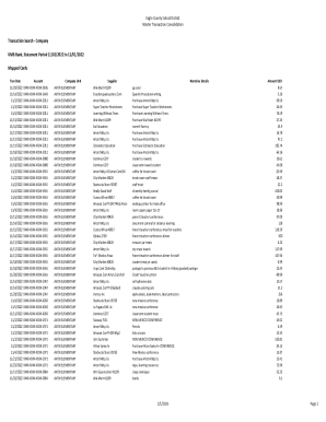 Fillable Online Transaction Search - Company UMB Bank, Statement Period ...