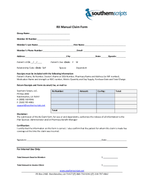 Fillable Online Prescription Drug Claim Form - HealthNet.com /uc Fax ...