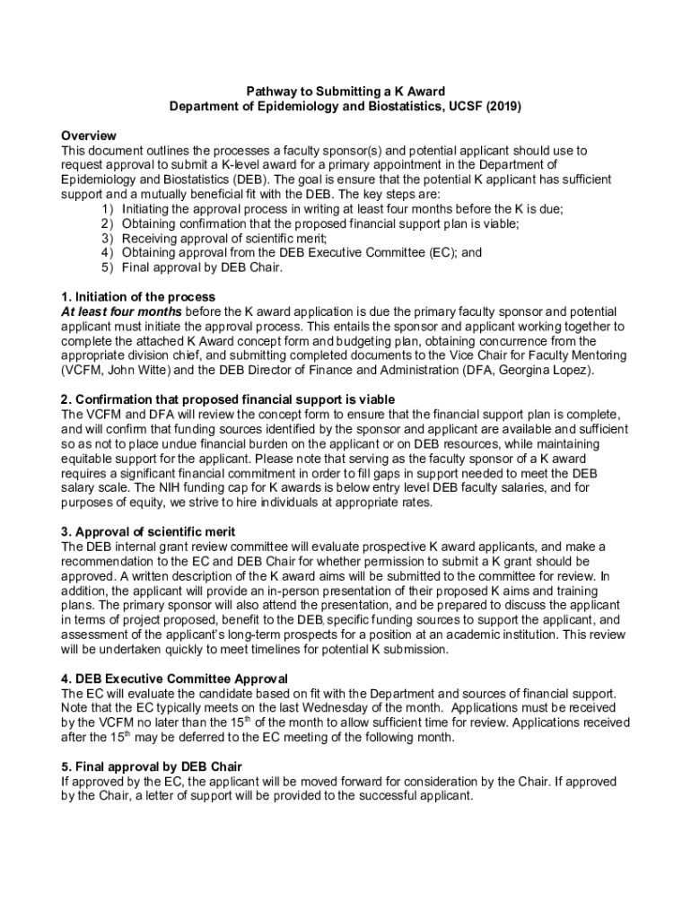 Fillable Online epibiostat ucsf Quick start guide for new Faculty research Basic Science ... Fax ...
