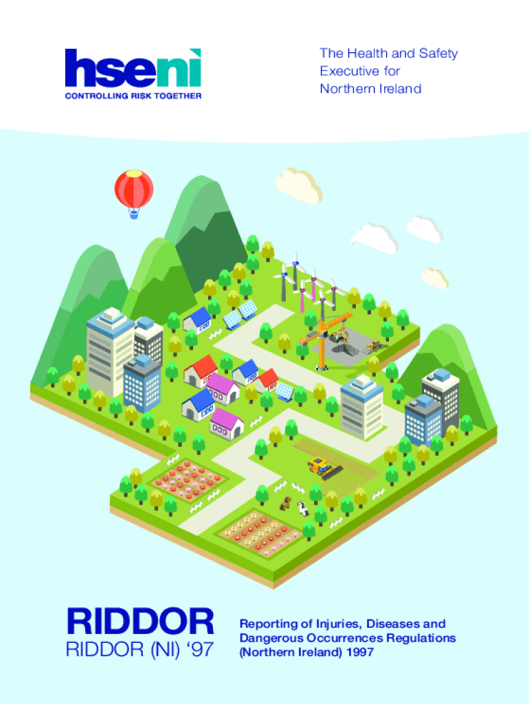 Fillable Online RIDDOR NI 97 - Health and Safety Executive Northern ...