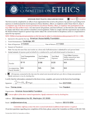 Fillable Online American Accountability Foundation Fax Email Print ...