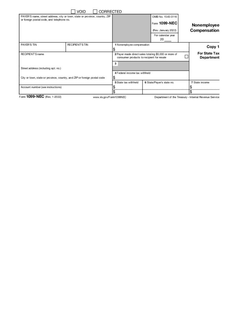 Fillable Online IRS 1099 NEC Form.pdf - Microsoft Dynamics Community ...