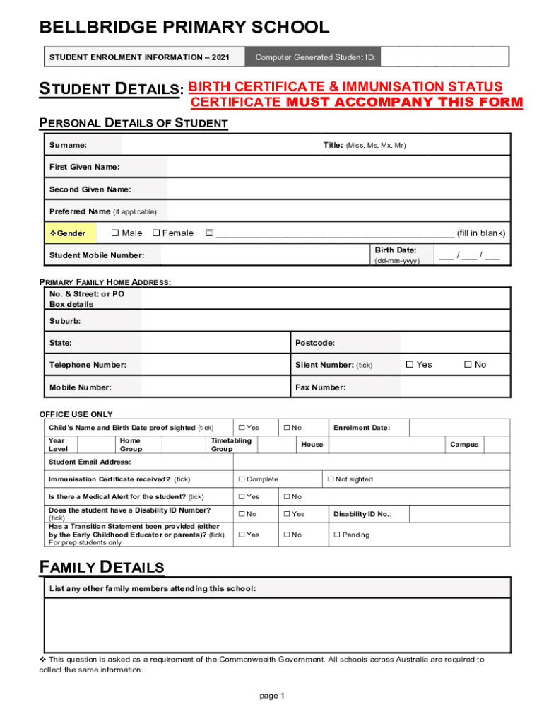 Fillable Online STUDENT ENROLLMENT AND CONSENT FORMS Fax Email Print - pdfFiller