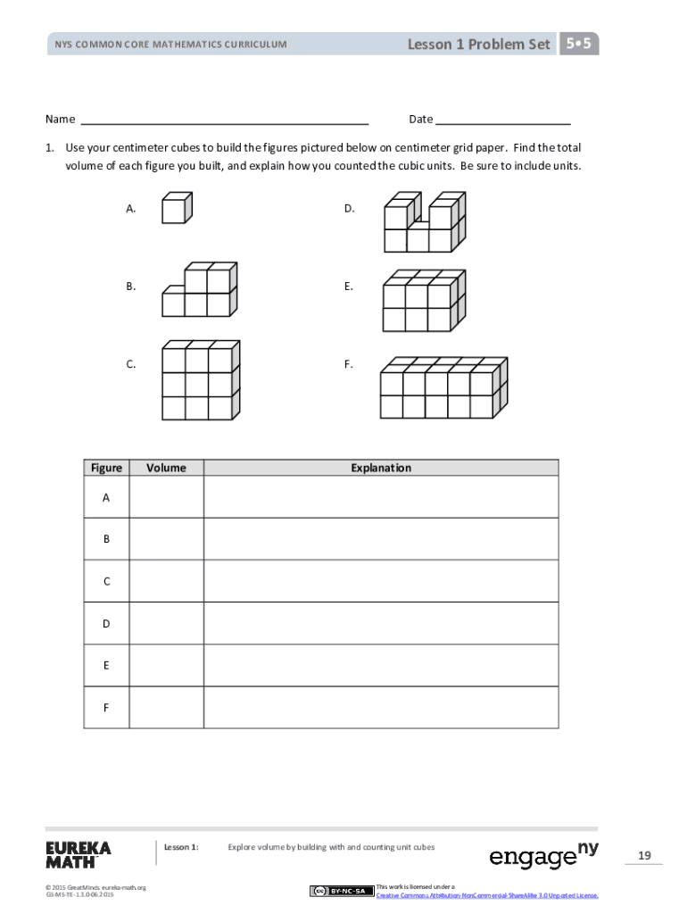 Fillable Online 2. How many centimeter cubes would fit inside each box ...