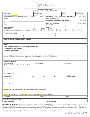 Fillable Online Referral Authorization Form - Viva Health Fax Email ...