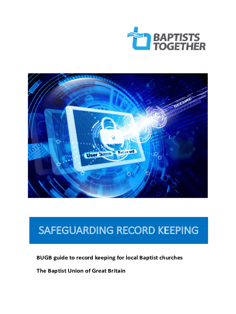 Fillable Online Safeguarding Records: Joint Practice Guidance for the ...