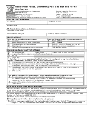 Fillable Online Single Family/Two Family Residential Permits Fax Email ...