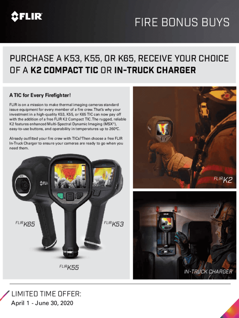 Fillable Online FLIR K2 Compact Thermal Imaging Camera with MSX, Multi ...