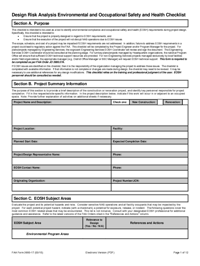 Fillable Online HEALTH, SAFETY AND ENVIRONMENT INSPECTIONS Fax Email ...