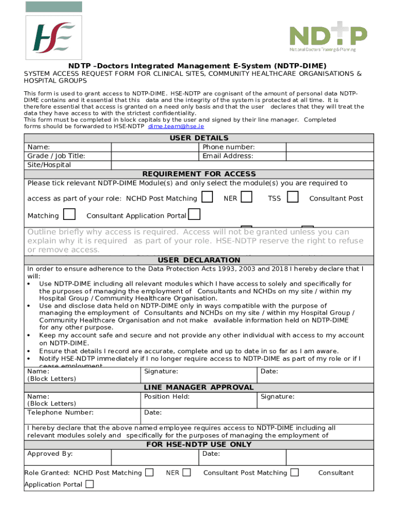 dime-access--medical-hr-mmm-clinical-site-march ... - HSE Doc Template ...