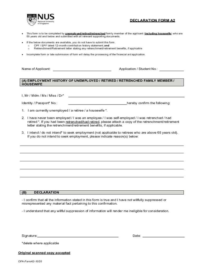 FORM A2 (To be completed by the - Reserve Bank of India: Fill out ...