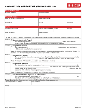 Fillable Online FRAUD AFFIDAVIT The Kechi Police Department has ... Fax ...
