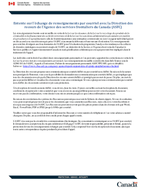 Remplissable En Ligne Loi sur l'Agence des services frontaliers du ...