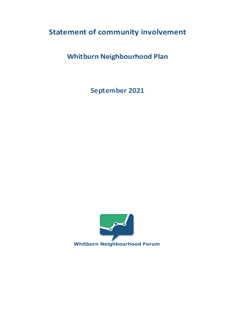 Fillable Online Statement of community involvement - South Tyneside ...