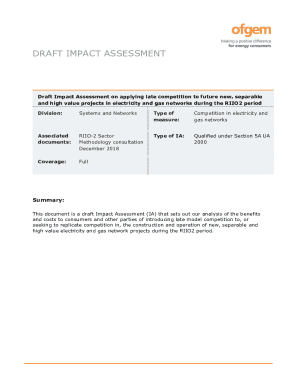 Fillable Online . Impact assessment form Fax Email Print - pdfFiller