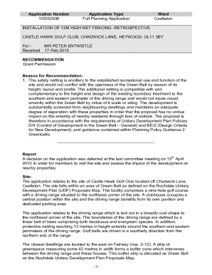Fillable Online democracy rochdale gov Full Planning Application Fax ...