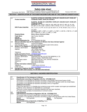 Fillable Online blastite - Safety data sheet Fax Email Print - pdfFiller