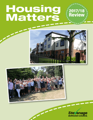 Fillable Online Housing Matters - Stevenage Borough Council Fax Email ...