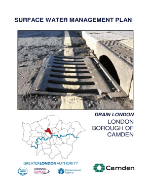 Fillable Online Surface Water Management Plan for London Borough of ...