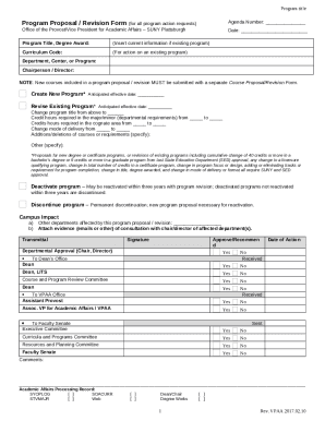 Course Proposal/Revision Cover Sheet and ... - SUNY Plattsburgh Doc ...