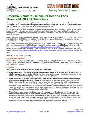 Fillable Online AudA's comments on the HSP Schedule of Service Items ...