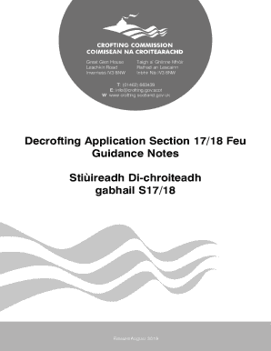 Fillable Online Crofting Register Form A Fax Email Print - pdfFiller