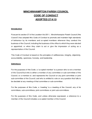 Fillable Online code-of-conduct-2.pdf - Minchinhampton Parish Council ...