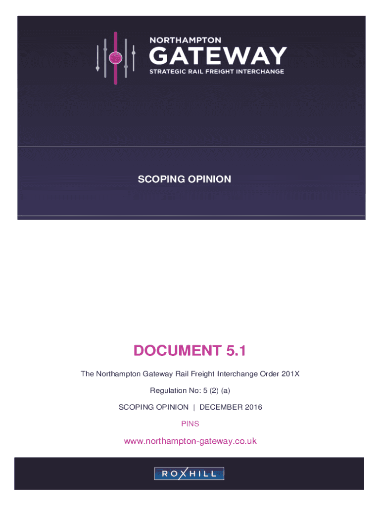 Fillable Online infrastructure planninginspectorate gov Concerns for ...