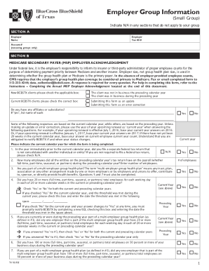 Fillable Online Employer Group Information (EGI) Form Fax Email Print ...