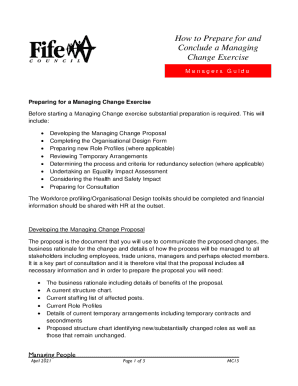 Fillable Online MC15 Managing Workforce Change - Preparation and ...
